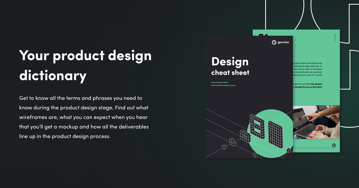 Your product design dictionary | Gorrion